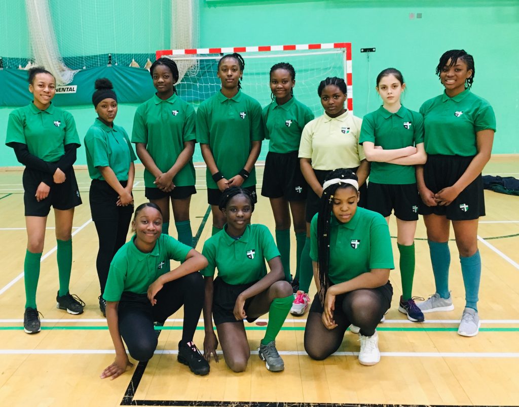 Sydney Russell School » Year 8 girls handball team win again!